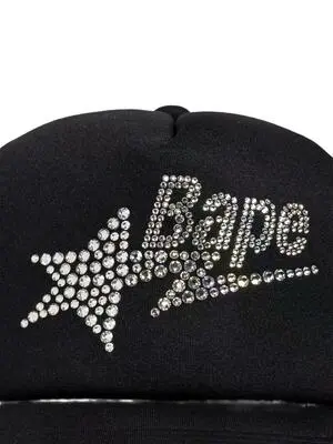 A BATHING APE Star-embellished Baseball Cap