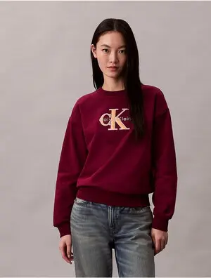 Calvin Klein Off The Shoulder Sweatshirts Hoodies For Women