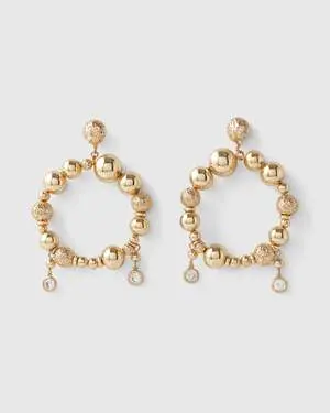 RAT & BOA Solaris Hoop Earrings - Gold