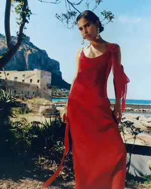 RAT & BOA Irena Maxi Dress - Red