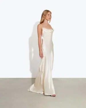 RAT & BOA Lorela Satin Gown