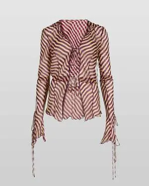 RAT & BOA Palonia Long Sleeve Top - Stripes