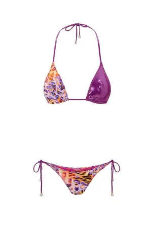 RAT & BOA Cosima Bikini Pant Psychedelic Leopard