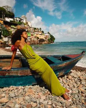 RAT & BOA Giovana Maxi Dress - Green
