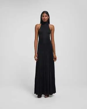 RAT & BOA Giada Halter Maxi Dress