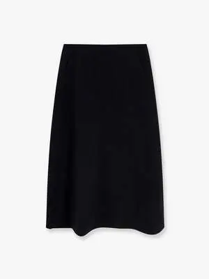 R2W Catran Midi Wool And Cashmere Skirt