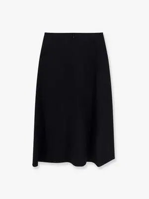 R2W Catran Midi Wool And Cashmere Skirt