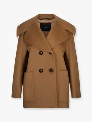 Max Mara Mario Cashmere Coat - Brown