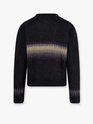 TONYWACK Jacquard Alpaca Cardigan