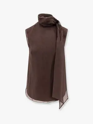 Brunello Cucinelli High Neck Tops