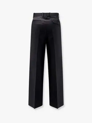 TONYWACK Wool Blend Pleated Trousers