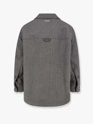 Ami Wool Blend Overshirt