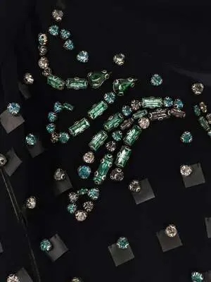 Dries Van Noten Viscose Rhinestone Shirt