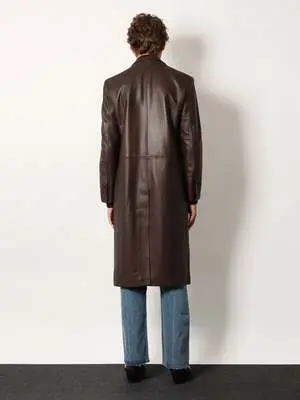 TONYWACK Leather Coat