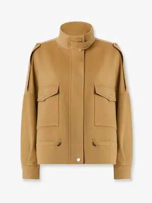 Pinko Crostino Caban Cloth Peacoat
