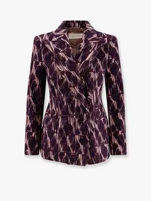 Dries Van Noten Corduroy Beaura Blazer