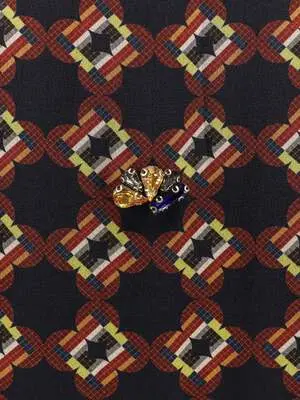 Dries Van Noten Silk Maxi Skirt With Sequins