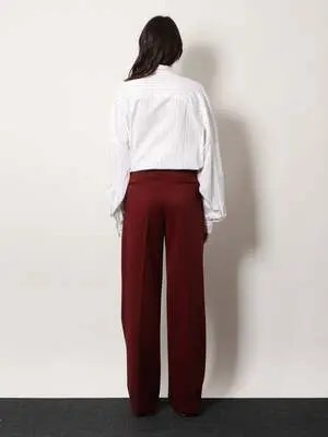 Dries Van Noten Portias Wool Trousers