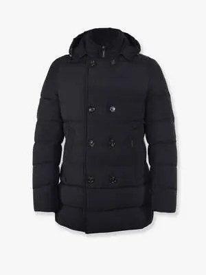 MOORER Padded And Quilted Nylon Jacket