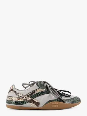 Miu Miu Women's Printed Logo Sneakers