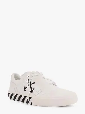 Off White Vulc Undercut Canvas Low-top Sneakers - White