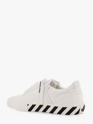 Off White Vulc Undercut Canvas Low-top Sneakers - White