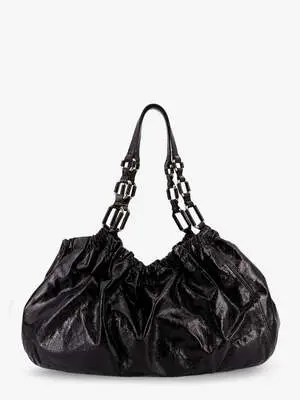 STELLA MAXWELL X MARELLA Patent Leather Shoulder Bag