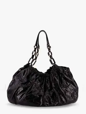 STELLA MAXWELL X MARELLA Patent Leather Shoulder Bag