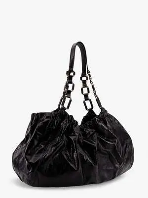 STELLA MAXWELL X MARELLA Patent Leather Shoulder Bag