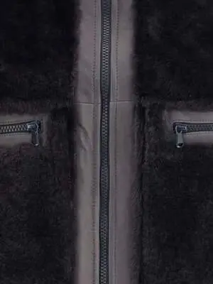 Brunello Cucinelli Shearling Zip-up Jacket