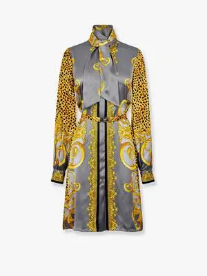 Versace Silk Chemisier Dress