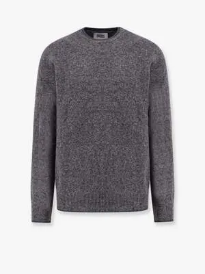 Alpha Studio Wool Blend Crew-neck Sweater