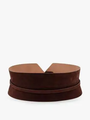 Alaïa Bustier Suede Waist Belt