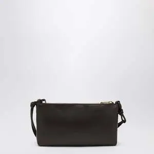 Bottega Veneta Double Patch Leather And Intrecciato Bag - Brown