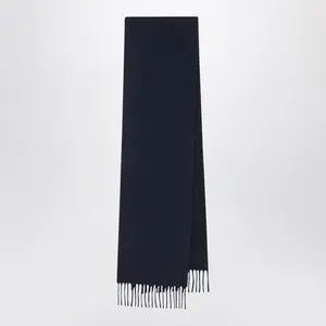 Max Mara Wool Scarf - Blue