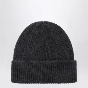 ROBERTO COLLINA Cashmere Beanie - Grey