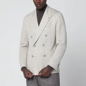 Tagliatore Double-breasted Wool-blend Jacket