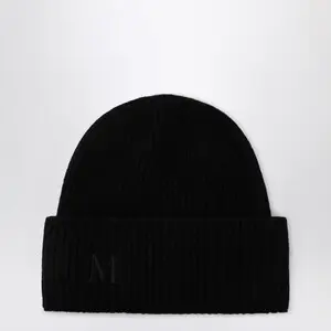 Max Mara Cashmere Beanie - Black