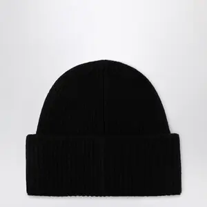 Max Mara Cashmere Beanie - Black