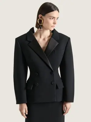 Givenchy Double-breasted Tuxedo Jacket