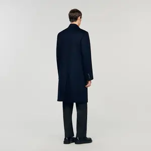 Sandro Wool And Cashmere Double-breasted Coat
