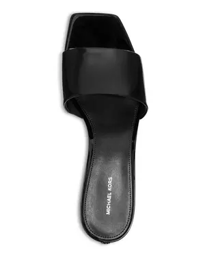 Michael Kors Elyse Mule Sandals - Black