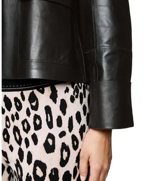 MARC CAIN Lightweight Leather Jacket