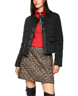 MARC CAIN Quilted Jacket With Nylon Details