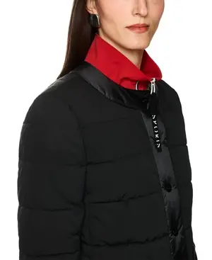 MARC CAIN Quilted Jacket With Nylon Details