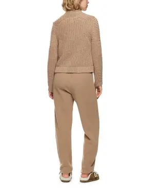 MARC CAIN Shimmering Jumper - Light Brown