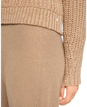 MARC CAIN Shimmering Jumper - Light Brown