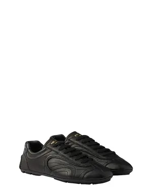 Prada Contrast Stitching Sneakers For Men