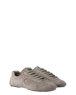Prada Contrast Stitching Sneakers For Men