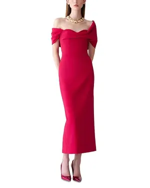 Carolina Herrera Off The Shoulder Cocktail Dresses For Women